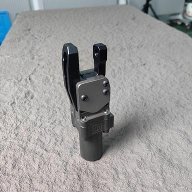 China Pneumatic Pincer Pneumatic Press Gripper Aluminum Steel Material With Jaws for sale
