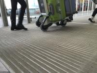 China 18mm Closed Structure Grey Heavy Duty Entrance Matting for sale