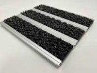 China Closed Struture 12mm Anodizing 2.35mm Floor Entrance Mat for sale