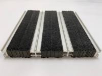 China Black 2.5mm Aluminium Heavy Duty Entrance Carpet for sale
