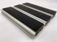China Black 2.5mm Aluminium Heavy Duty Entrance Carpet for sale