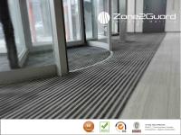 China 2.35mm 12mm Single Wiper Luxury Entrance Matting for sale
