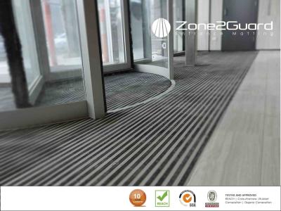 China 2.35mm 12mm Single Wiper Luxury Entrance Matting for sale