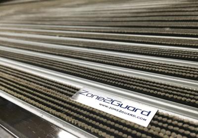 China 2mm To 5mm Closed Structure Aluminium Entrance Matting for sale