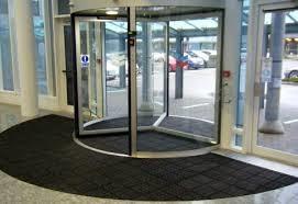 China Black 2.35mm Non Slip 18mm Commercial Entrance Mat for sale