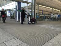 China Heavy Duty Outdoor Entrance Mats Slip-Resistance Buffed rubber wipers water proof for sale