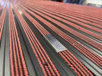 China Commercial Entrance Mat , Heavy duty Entrance Matting system, Buffed Rubber Scraper strips. for sale