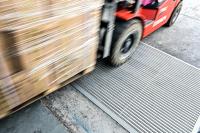 China Commercial entrance matting heavy duty buffed rubber wiper factory for sale