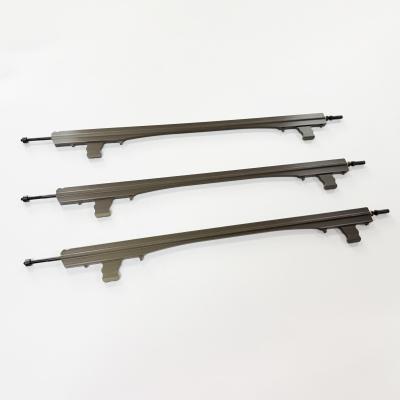 China Heald Frame Side Support Wear Resistant Weaving Loom Parts Black for sale