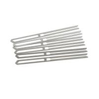 China 0.4x11x180mm Loom Dropper Open 201 Stainless Steel Weaving Loom Components HFRM-C18Od SOBRECAMA for sale