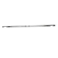 China C Type Heald Wires Duplex Textile Wire Heald 280mm Textile Machinery Weaving Loom Parts for sale