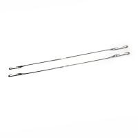 China C Type Duplex Steel Heddles 331mm Spare Parts For Textile Looms for sale