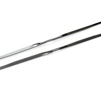 China O Type Rapier Loom Parts 280mm Duplex Heald Wire In Textile Machinery for sale