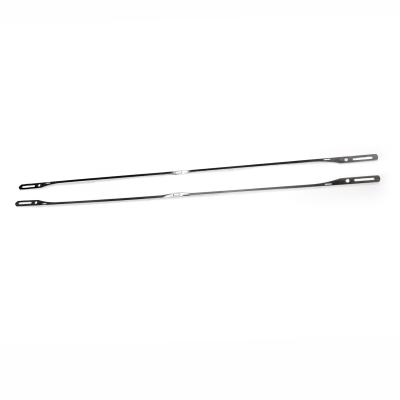 China Duplex Heald Wires O Type Weaving Loom Parts 330mm Length For Textile Machinery for sale