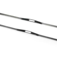 China Duplex Heald Wires O Type Weaving Loom Parts 330mm Length For Textile Machinery for sale