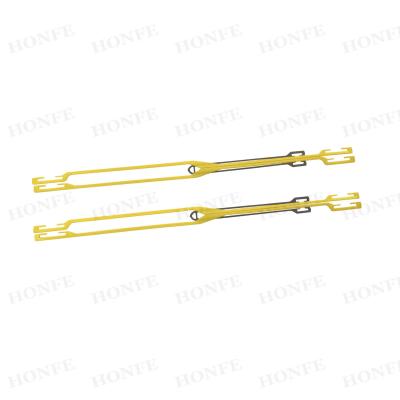 China Plastic Leno Heddle 13 Yellow With M Leno Doup Loom Leno System Spare Part for sale