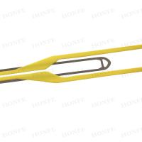 China Plastic Leno Heddle 13 Yellow With M Leno Doup Loom Leno System Spare Part for sale