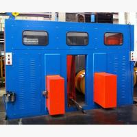 China Cu Rod Middle Drawing Machine ZL250/17 with Annealer and Dual Spooler 0.4-1.2mm 1500m/min for sale