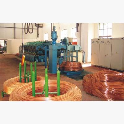 China Y-type Copper Rod Rolling Machine 15-20mm Inlet 6-12 Passes for sale
