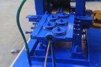 China Mild Steel copper wire flattening machine Cutting For Flat Wire Frame for sale