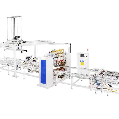China IBC Cage Base Frame Welding Machine For IBC 1000L Water Tank Stainless Steel Cage for sale