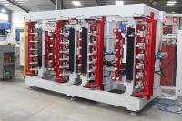 China Vertical Double Station IBC Frame Bending Machine In IBC Cage Frame Production Line for sale