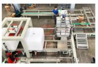 China 1000L IBC Tank Cage Detection Line IBC Leakage Testing Machine for sale