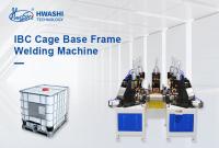 China Automatically Steel IBC Cage Base Frame Welding Machine With Horizontal Structure for sale