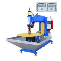 China 90 Degree Angle Automatic Electric Steel Sink Welding Machine / Sink Welder 5KW 50Hz CE for sale