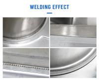 China Stainless Steel Water Tank Resistance Rolling Seam Welder Continuous Kitchen Sink Welding Machine for sale