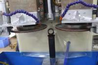 China Hwashi Shock Absorber Automatic Seam Welding Machine Manufacturers Minimum Thickness 0.2mm for sale