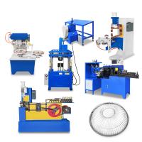 China Hwahsi China Automatic Household Electric Fan Guard Spot Welding Machine Filter Mesh Welder.roundness Wire Mesh for sale