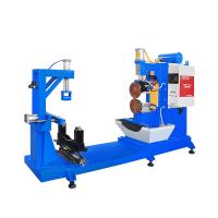 China Hwashi High Quality Stainless Steel Automatic Double Station Circular Rolling Seam Welding Machine Manufacturer for Oil Tank for sale