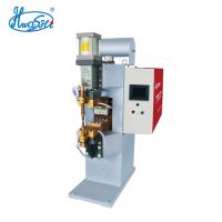 China Pneumatic Automatic Spot Welding Machine Stainless Steel Hwashi Resistance Wire Mesh Provided for sale