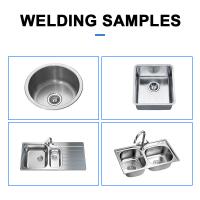 China Hwashi Automatic 304 Stainless Steel Sink Rolling Seam Welding Machine CNC Sink Welding Machine/Undermount Kitchen Sink for sale