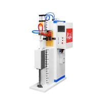 China Vertical Type Metal Sheet Inverter Spot Welding Machine Medium Frequency for sale