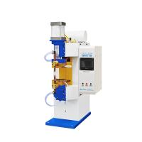 China Vertical Type Metal Sheet Inverter Spot Welding Machine Medium Frequency for sale
