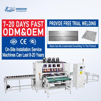 China Welding with Standard Electrode Tip on Stainless Steel Welding Machine for Sheet Metal Door Panels for sale