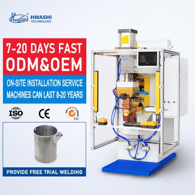 China HWASHI 75KVA Power Vertical Type Medium Frequency Inverter Spot Welding Machine CE/CCC/ISO Certified for sale