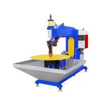 China CNC X Y Axis Seam Welding Machine Equipped with PLC Control System Ideal for Stainless Steel Flange and Tank Cover Welding for sale