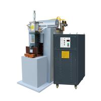 China Automatic Pneumatic Spot Welding Machine with Foot Pedal and Spring Pressurized Structure for Stainless Steel Wire Mesh for sale