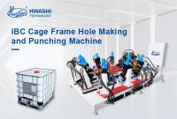 China IBC Cage Frame Hole Punching Machine Hydraulic High Efficiency 15-25sec Per Frame Rapid Punching for sale