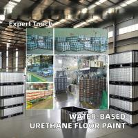 China Quicksand Slurry Coating Waterborne Polyurethane Floor Paint Castor Oil Based for sale