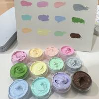 China 10g Organic  Liquid Silicone Pigment Paste Oily DIY AB Color Silicone Colorants Paste for sale