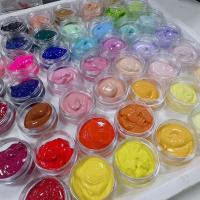 China Translucent Flip Mold Silicone Rubber Pigment Customization Blue Silicone Pigment for sale