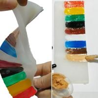 China Iron Oxide Silicone Color Pigment Kneaded Rubber Color Paste Pantone Color for sale