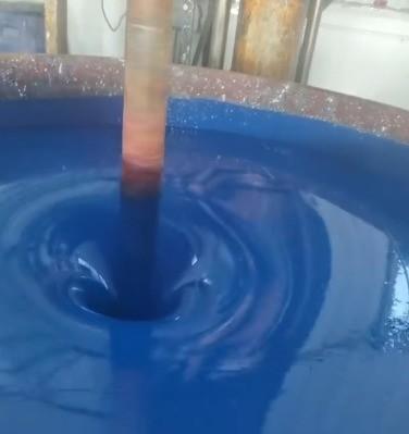 China Environmental Friendly Blue Water Based Color Pigments For Textile Printing for sale