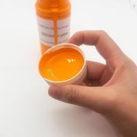 China Golden Yellow Polyester Pigment For Coatings Leather Cosmetic Inks for sale