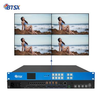 China Seamless UHD Video Switch 4k Hdmi Matrix 4x4 Video Wall Controller 3x1 2x1 2x2 Support 4 Screen Division for sale