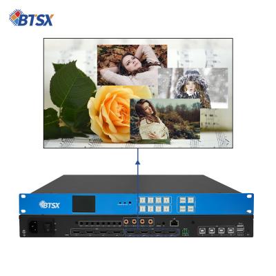 China 4 in 4 out KVM Seamless Switch Video Wall Controller 4K60 Video Wall Processor for sale